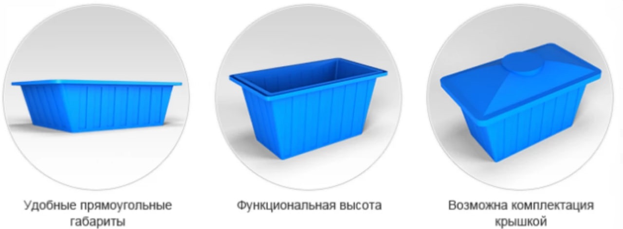 Ванны пластиковые купить в Ростове-на-Дону